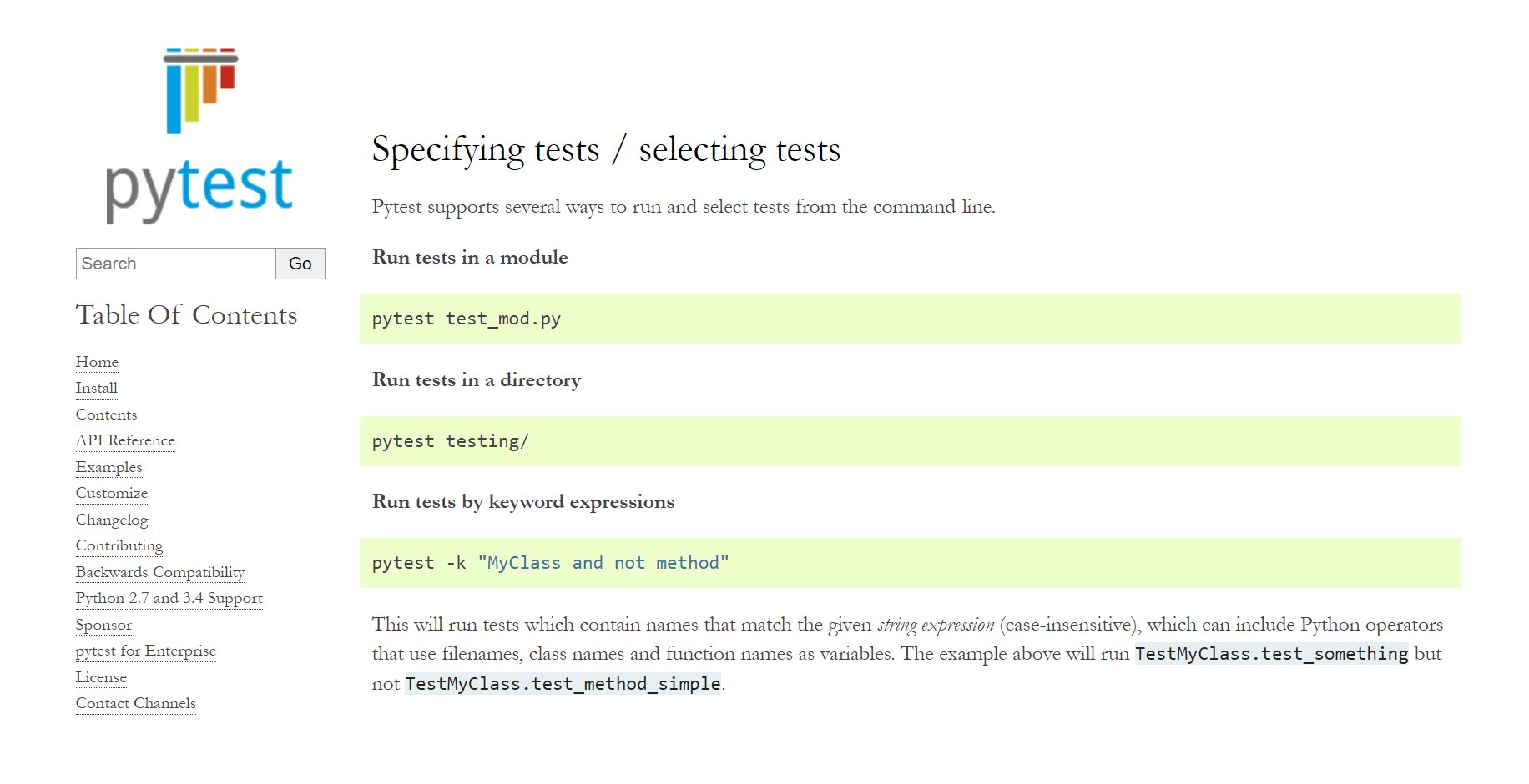 Selecting Tests With Pytest Luizdeaguiar